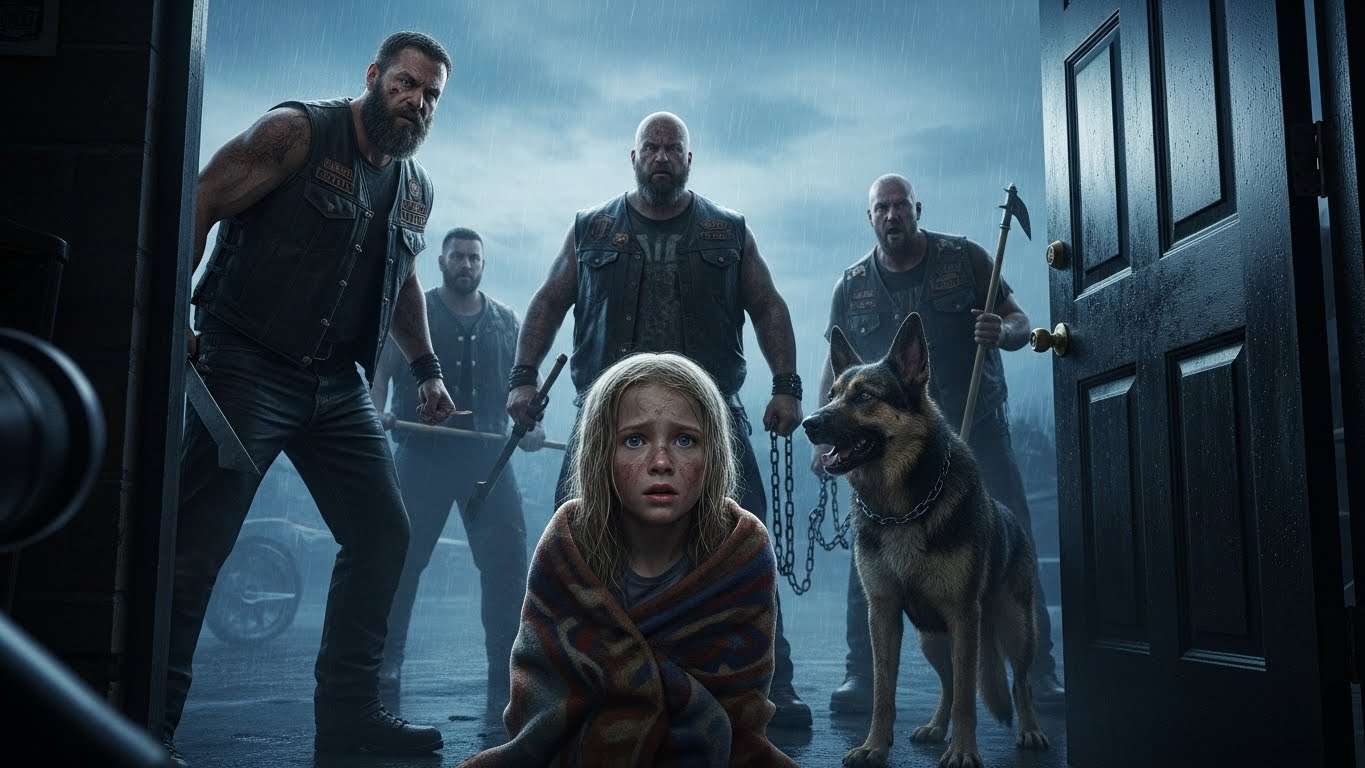 A Dog Walked Into a Community Center Carrying a Frightened Little Girl ...